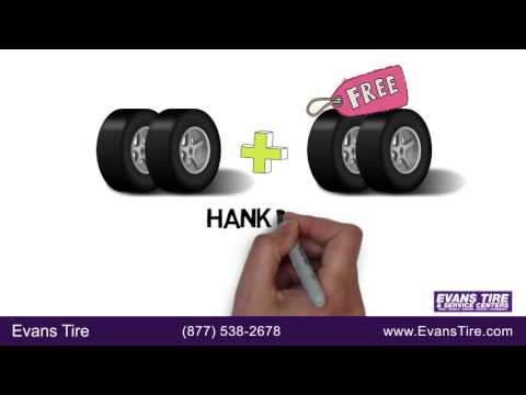 Evans Tire & Service Centers - Home of the Buy 2 Get 2 Tires FREE