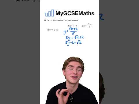Inverse Functions | GCSE Maths