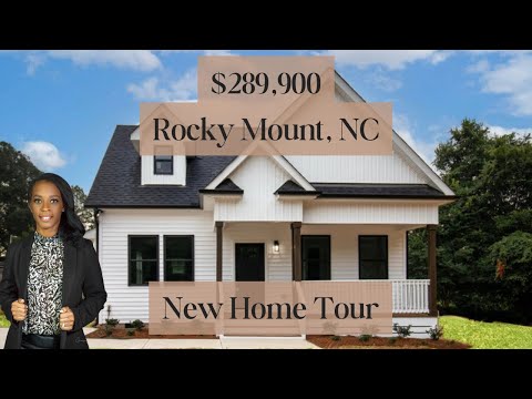 New Construction Home Tour | Rocky Mount, NC | $289,900