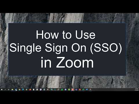 How to Use Single Sign-On (SSO) in Zoom (Windows - University of Kentucky)