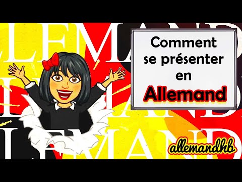 Comment se présenter en ALLEMAND - En 5 minutes