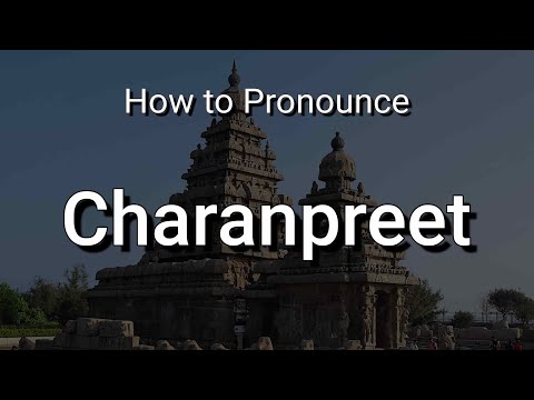 Charanpreet - Pronunciation and Meaning