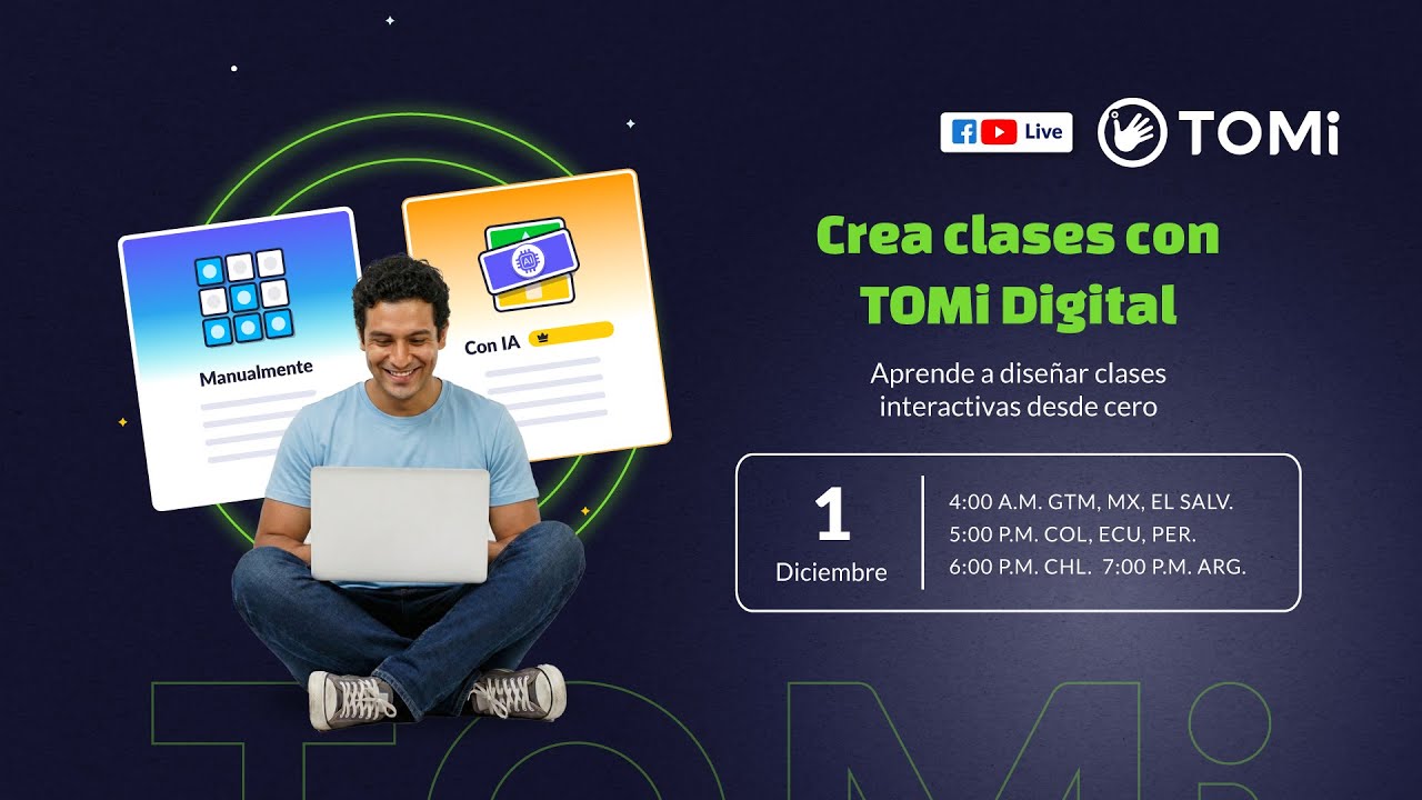 Semana de formación TOMi: Crea clases con TOMi Digital