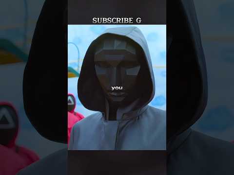 The frontman takes the guard's life for taking his mask off | Squid Game #squidgame