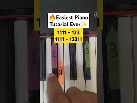 ???????? The Easiest Piano Tutorial Ever ????????