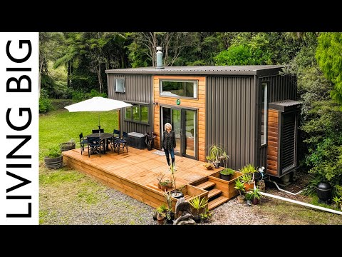 This Cleverly-Designed Tiny Home Has a Mini-Garage, Plenty of Storage ...