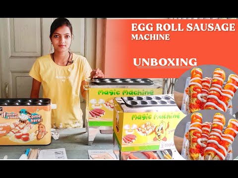 Egg Roll Making Machine - Egg Kulfi Machine Latest Price, Manufacturers ...