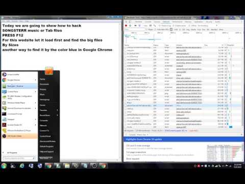 How to Hack SONGSTERR music!