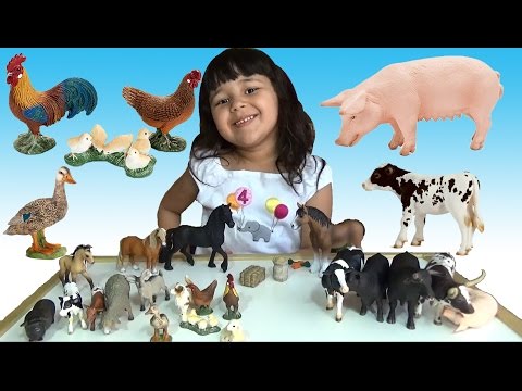 Learn Farm Animals Names and Sounds Fun Educational for Kids Toddlers Babies