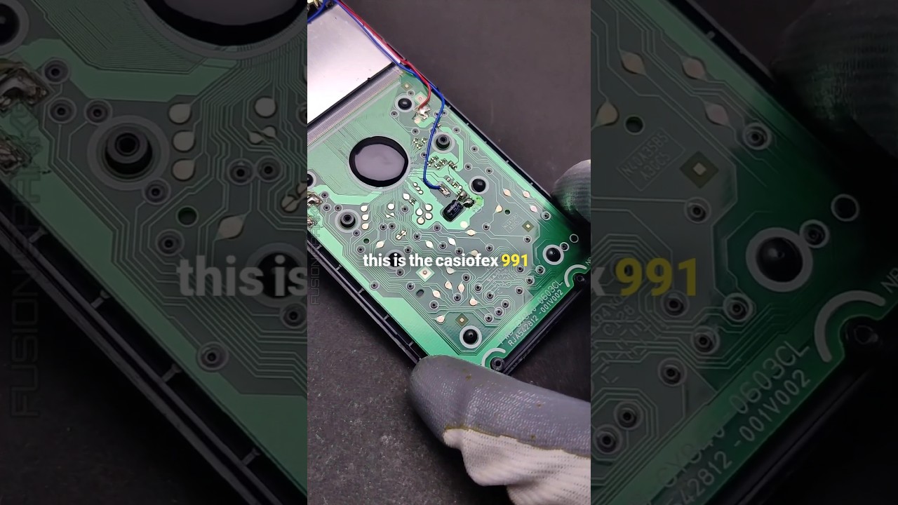 🔧 Scientific Calculator – Internal Teardown Overview#science #teardown