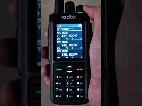 Listening to the International Space Station on the Radtel RT880 (link in comments)