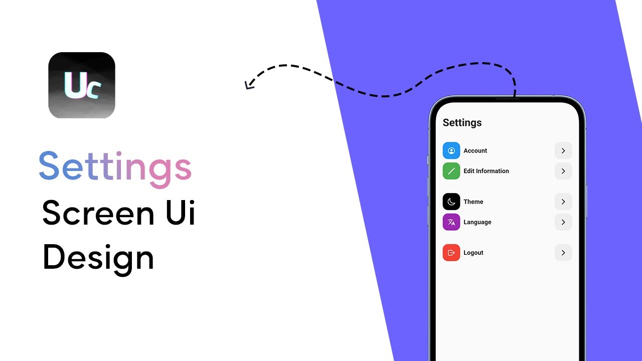 Settings Screen Ui Design | Flutter Speed Code