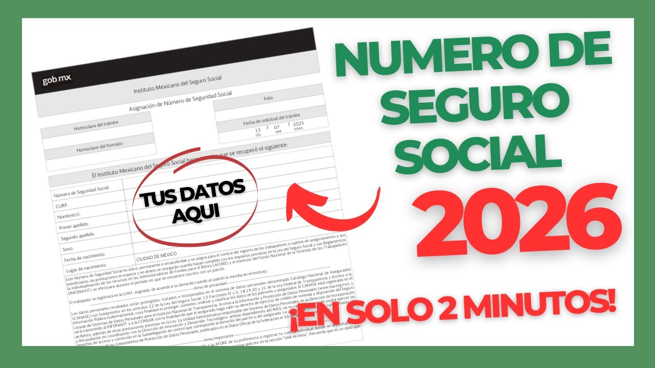 How to Check and Download Social Security Number | IMSS | NSS