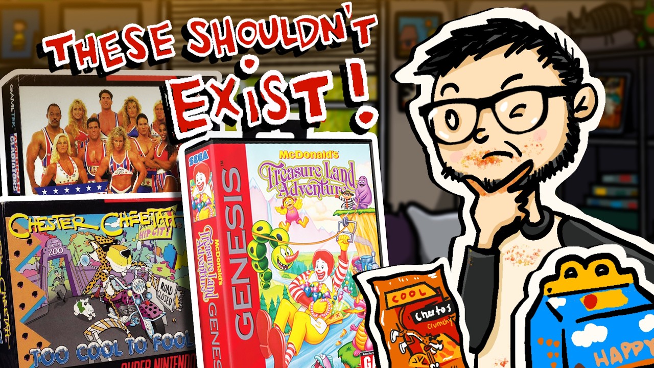 16-bit Licensed Games That SHOULDN'T Exist!