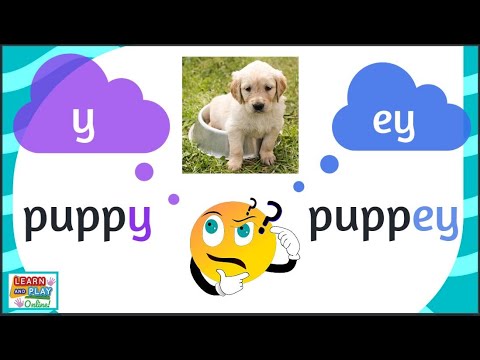 PHONICS- Test Your Spelling Skills! Are the words spelled with /Y/ or /EY/?