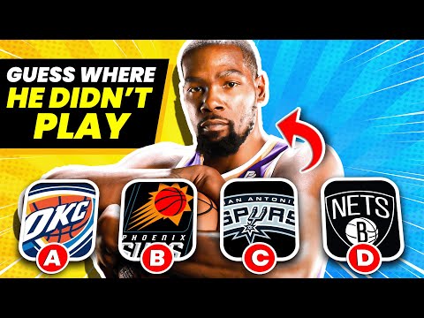 GUESS WHERE THE NBA PLAYER DIDN'T PLAY | NBA QUIZ CHALLENGE