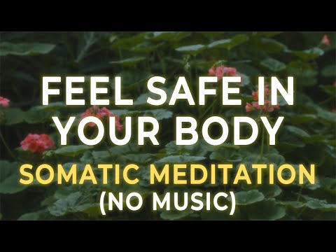 Feel Safe in Your Body Again | Somatic Meditation for Nervous System Healing (No Music)