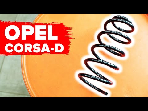 Kaip pakeisti galiniai pakabos spyruoklė OPEL CORSA D [AUTODOC PAMOKA]