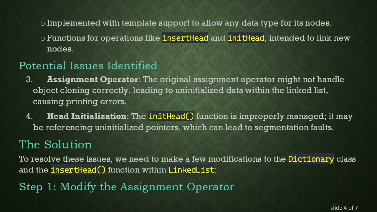 Implementing a LinkedList in C+ +  with Templates: Solving Common Issues