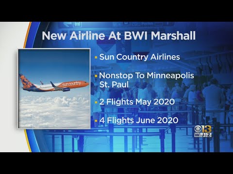 Sun Country Airlines Coming To BWI Airport
