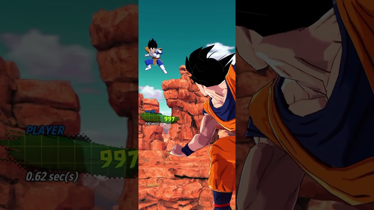 New Goku and Vegeta clash cinematic #dbl #dragonballlegends