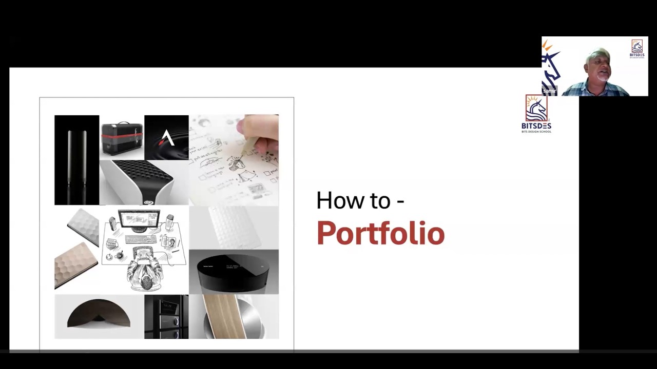 How to Make a Portfolio for BITS Design School