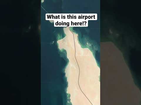 I found a mysterious airport..(Google Maps)