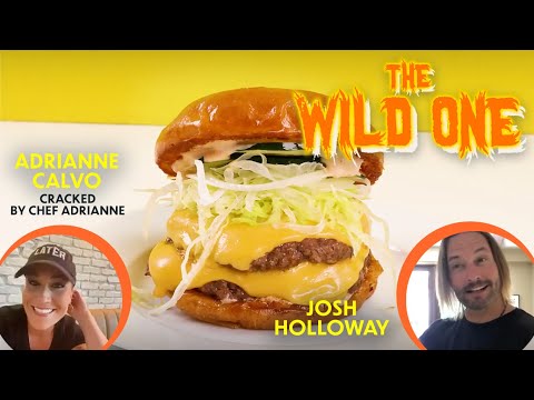 The Burger Showdown | The Wild One Burger Ft. Josh Holloway & Cracked's Adrianne Calvo