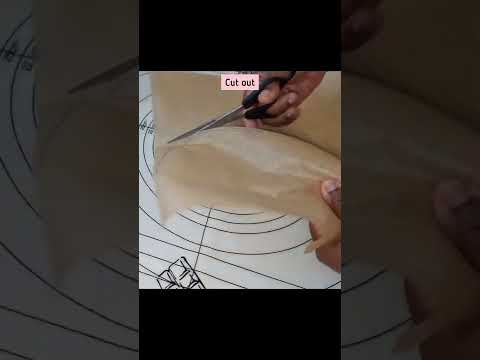 DIY Air fryer Parchment Paper. #shorts #airfryer