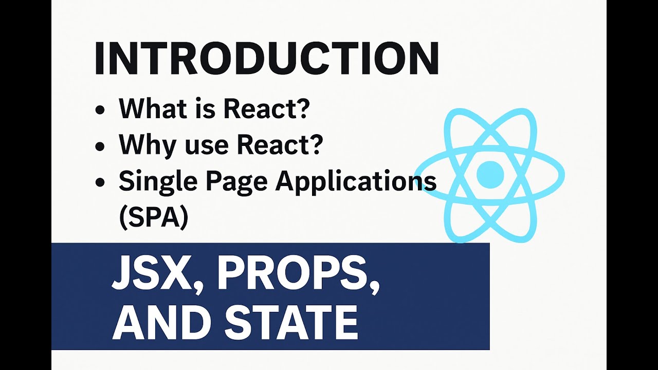React Essentials: Understanding JSX, Props, and State (Beginner Friendly)