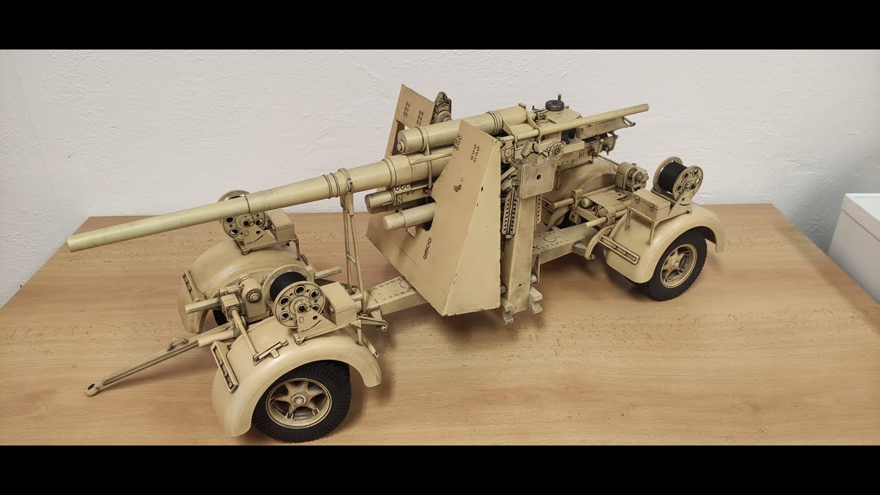 1/10 german 8.8cm Flak 18 AA/AT gun