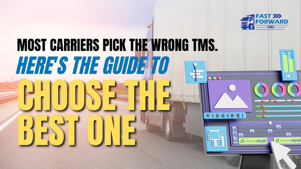 How to Choose the Best Carrier TMS Software | Step by Step Trucking Management Expert Guide