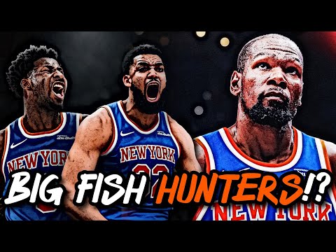 THE NEW YORK KNICKS OUT ON KEVIN DURANT BUT WANT TO PAIR JAREN JACKSON JR WITH KAT!?