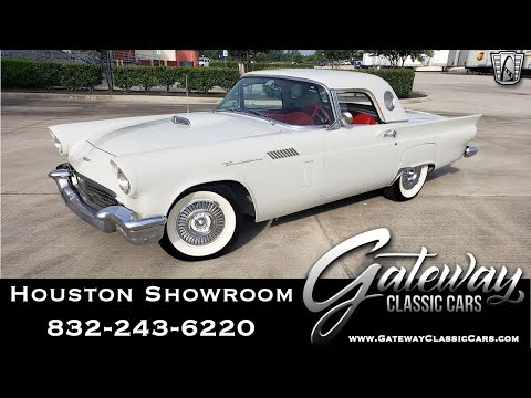 1957 Ford Thunderbird For Sale Gateway Classic Cars #1729 Houston Showroom
