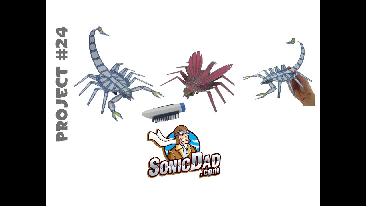 Sonic Robot Bugs - SonicDad Project #24