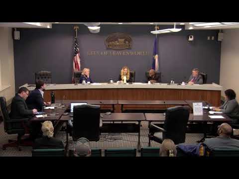 Leavenworth City Commission Regular Meeting January 28, 2025