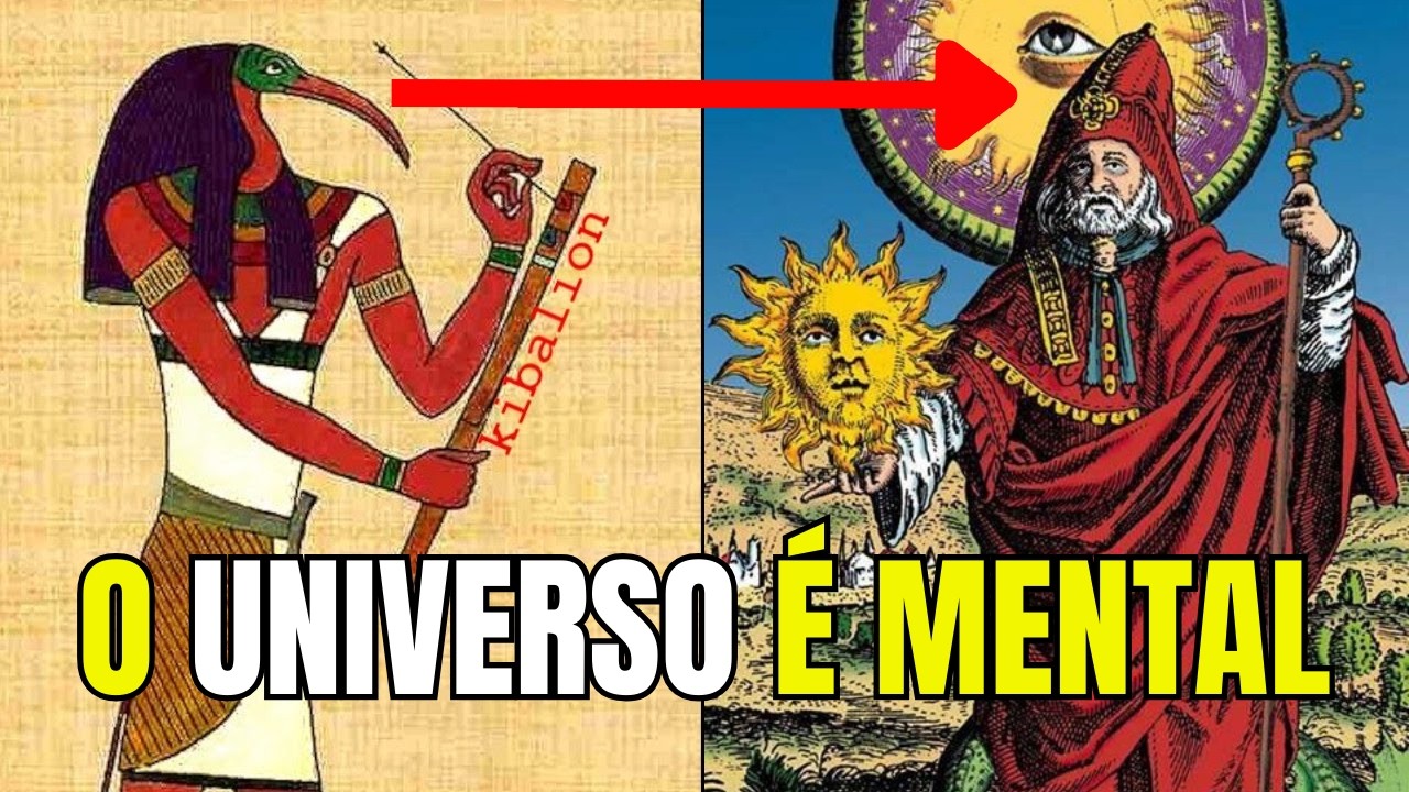 Lei do MENTALISMO Explicada: A Primeira Lei Hermética – ENTENDA de uma vez POR TODAS