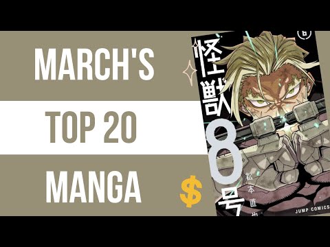 March's Best Selling Manga in Japan 2022