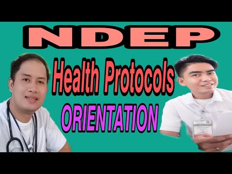 Health Protocols Orientation(Ndep) #protocols #NationalDrug
