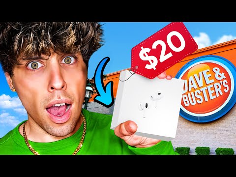 How Cheap Can I Win AirPods At An Arcade?