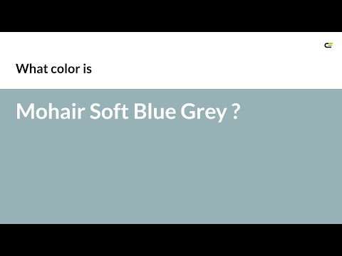 Mohair Soft Blue Grey color #97b2b7 hex color - Blue color - Warm color 97b2b7