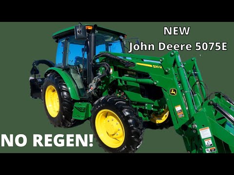 NEW John Deere 5075E! No Regen! John Deere Engine with DOC!