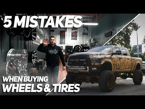 5 MISTAKES When Buying Wheels & Tires