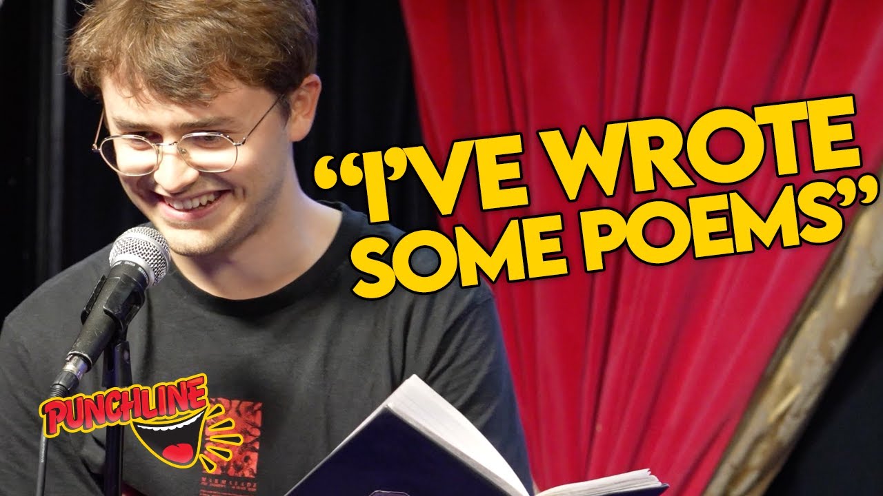 COMMUTER Comedian Reads Out His HILARIOUSLY Funny Poetry At Comedy Night!