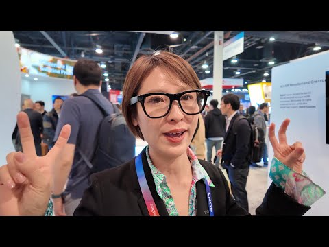 Rokid Glasses and AR Spatial AI Smart Glasses with Real-Time Translation and 300" Virtual Display
