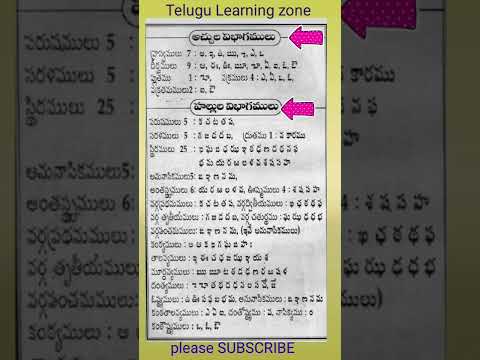 Achulu Hallulu || Telugu Varnamala || Telugu language #achulu#hallulu#shorts