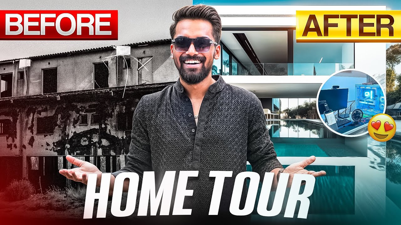 SMR's EPIC Home Tour And Gaming Setup Revealed