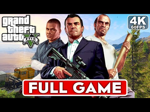 GTA 5 Gameplay Walkthrough FULL GAME [4K 60FPS] - No Commentary