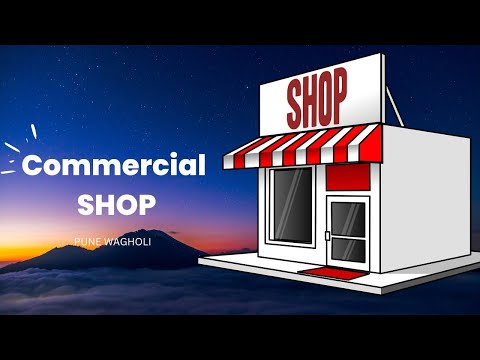 Commercial Shop For Sale At Pune Wagholi || Ready to move || Best Commercial investment Options ||