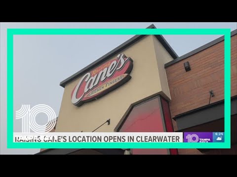 Clearwater Raising Cane's location opens